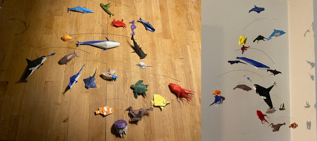 DIY Sea Creature Mobile – The Timeless Crane