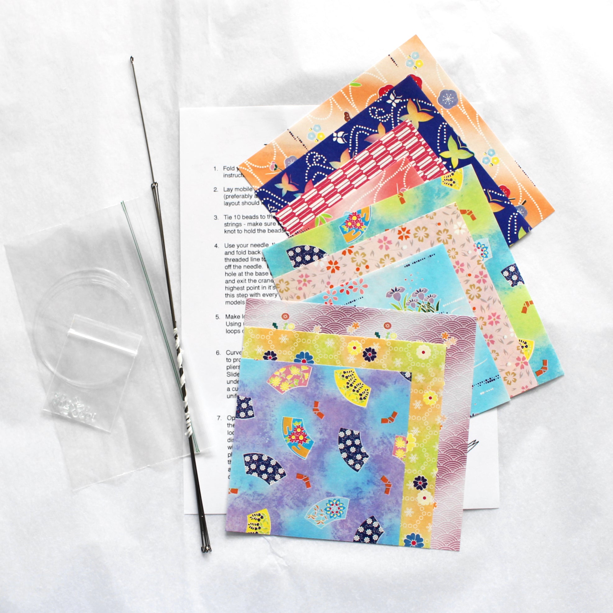 Origami Mobile Making Kit – The Timeless Crane