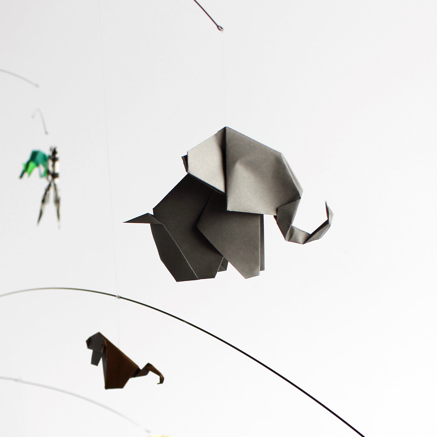 Safari Themed Origami Paper Mobile – The Timeless Crane