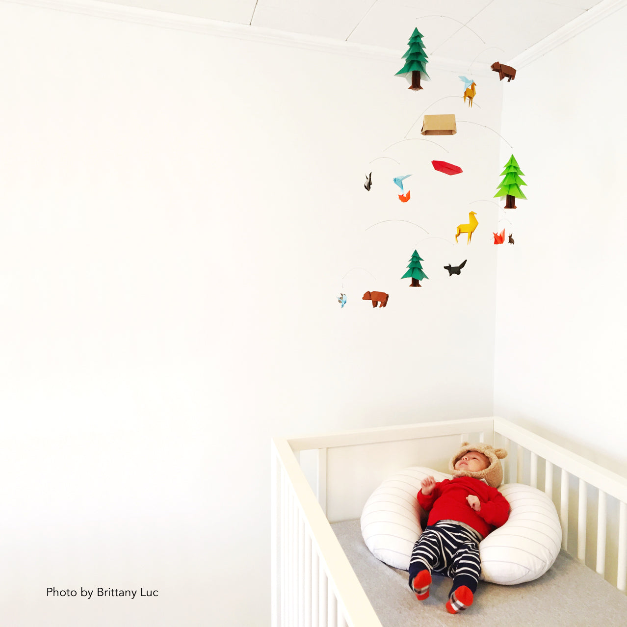 Woodland Themed Origami Paper Mobile – The Timeless Crane