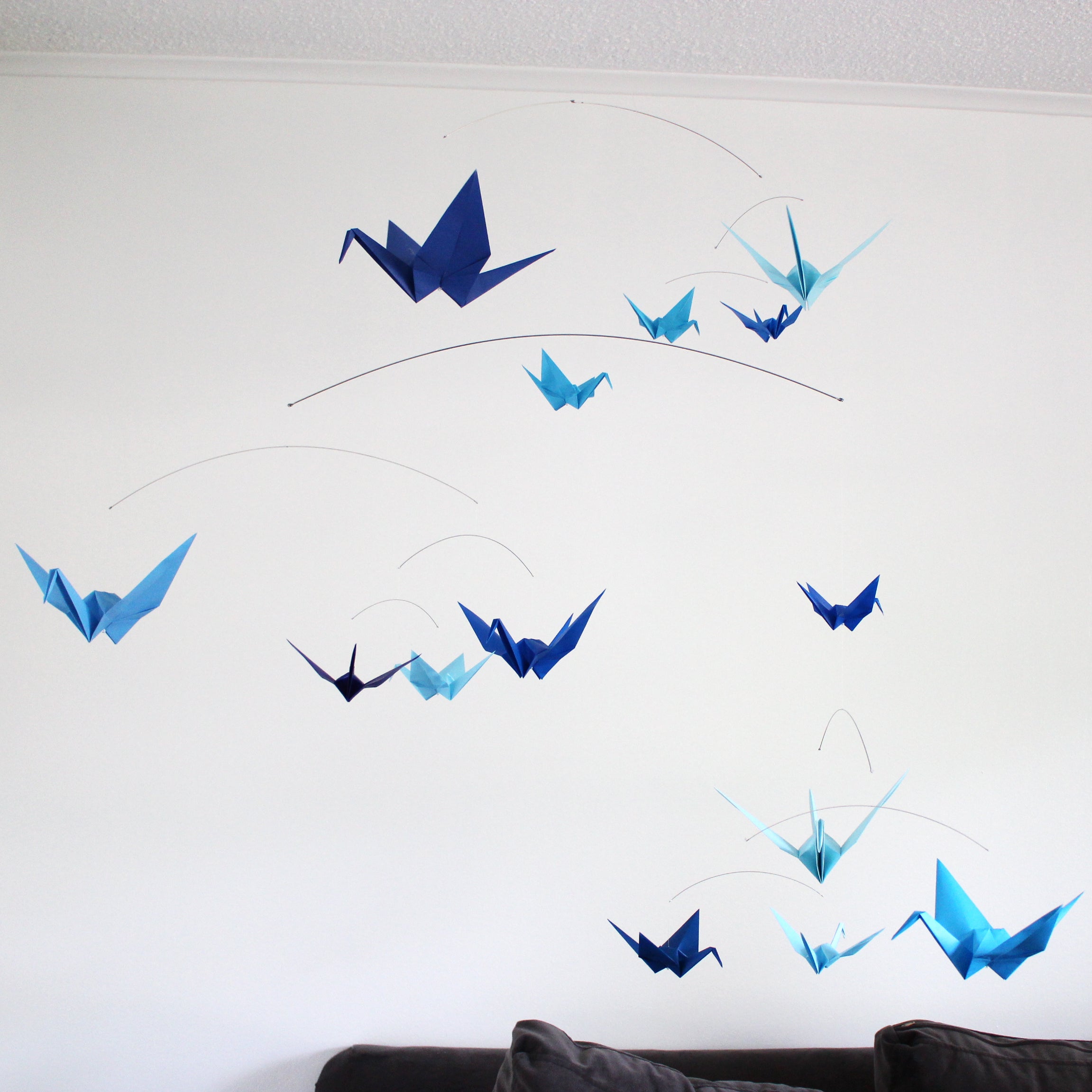 XXL Origami Paper Crane Mobile – The Timeless Crane